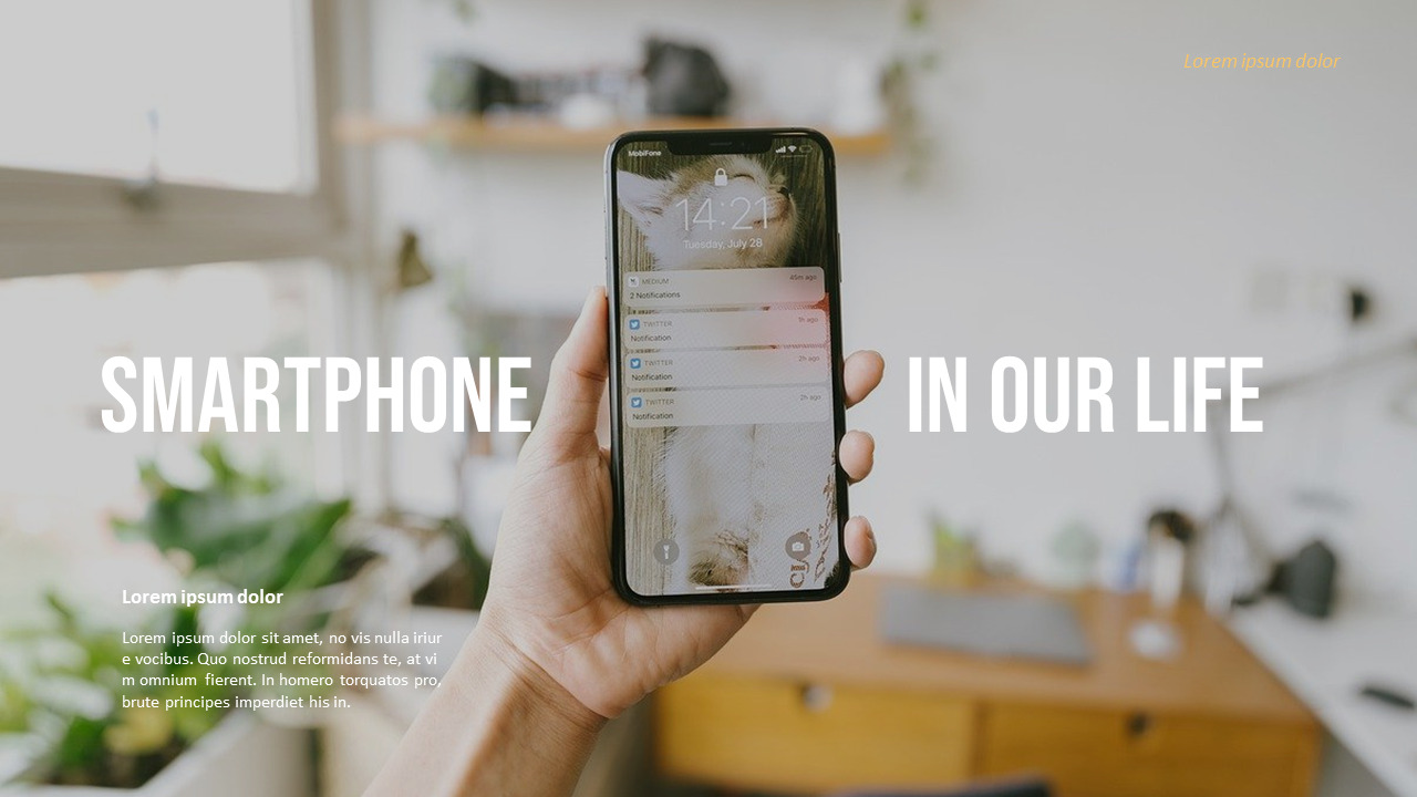 Smartphone Business Presentations