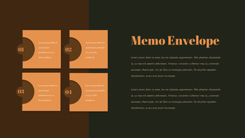 Vintage Frame Simple PowerPoint Template Design