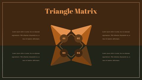 Vintage Frame Simple PowerPoint Template Design