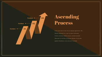 Vintage Frame Simple PowerPoint Template Design