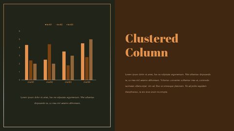 Vintage Frame Simple PowerPoint Template Design