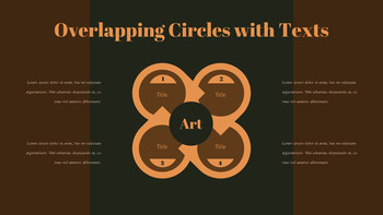 Vintage Frame Simple PowerPoint Template Design