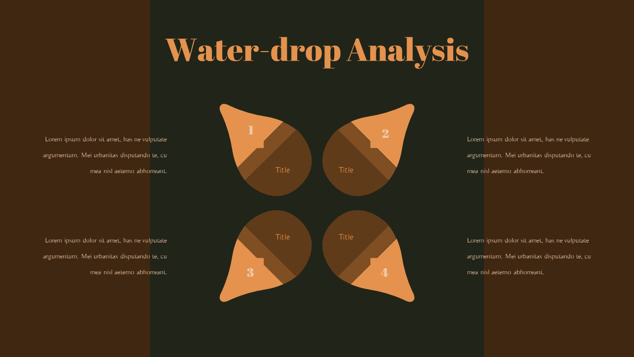 Vintage Frame Simple PowerPoint Template Design