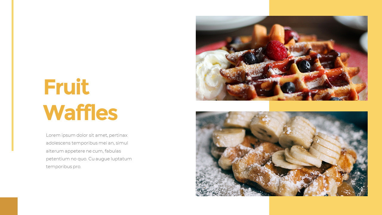 Waffles PowerPoint Presentations Samples|Business|Templates