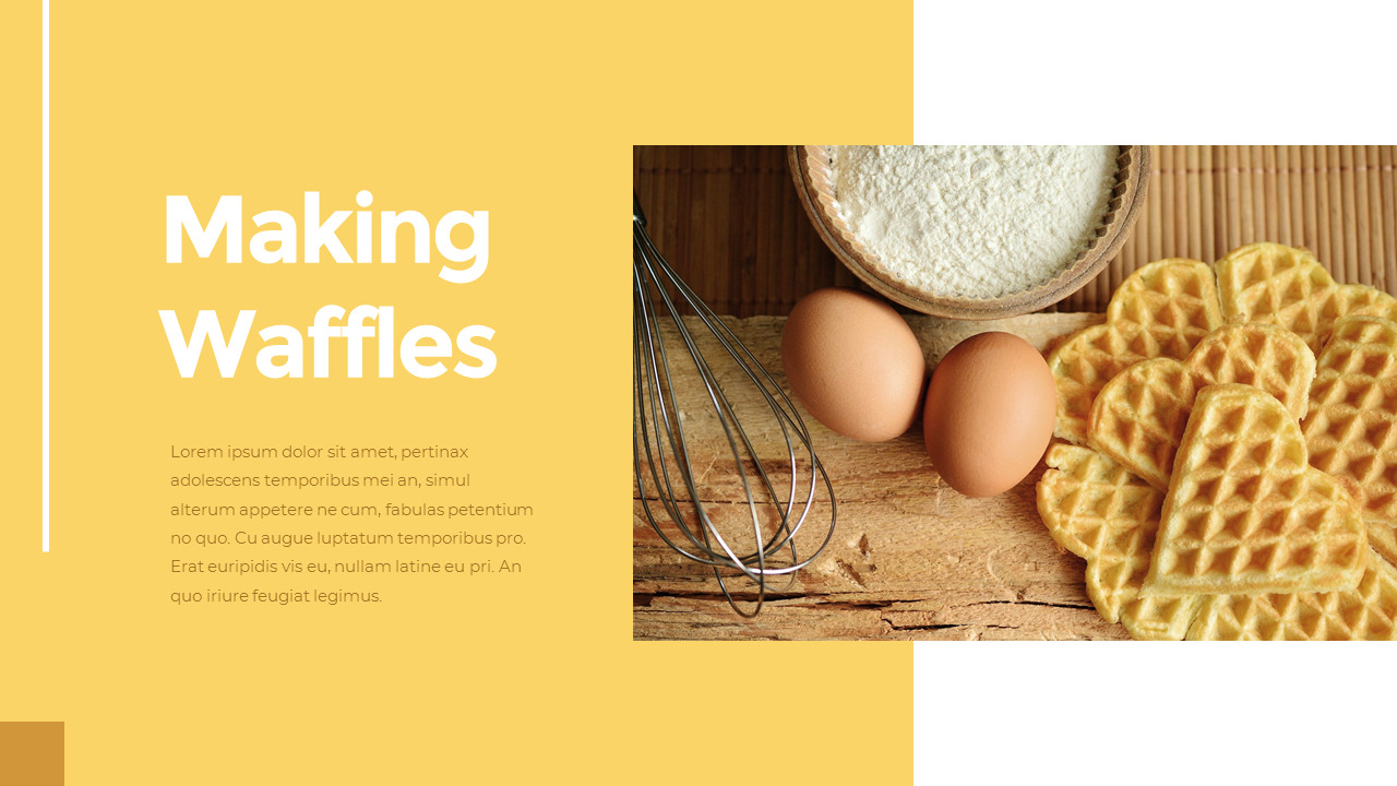 Waffles PowerPoint Presentations Samples|Business|Templates