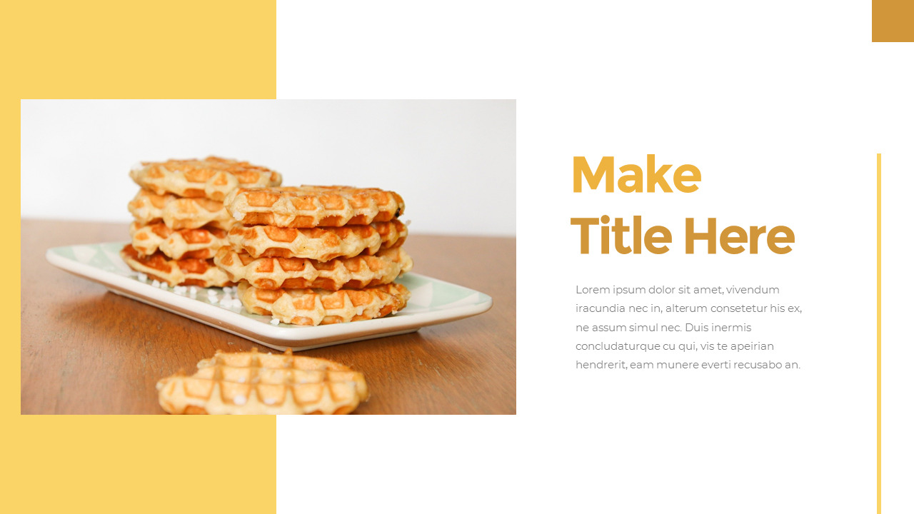 Waffles PowerPoint Presentations Samples|Business|Templates