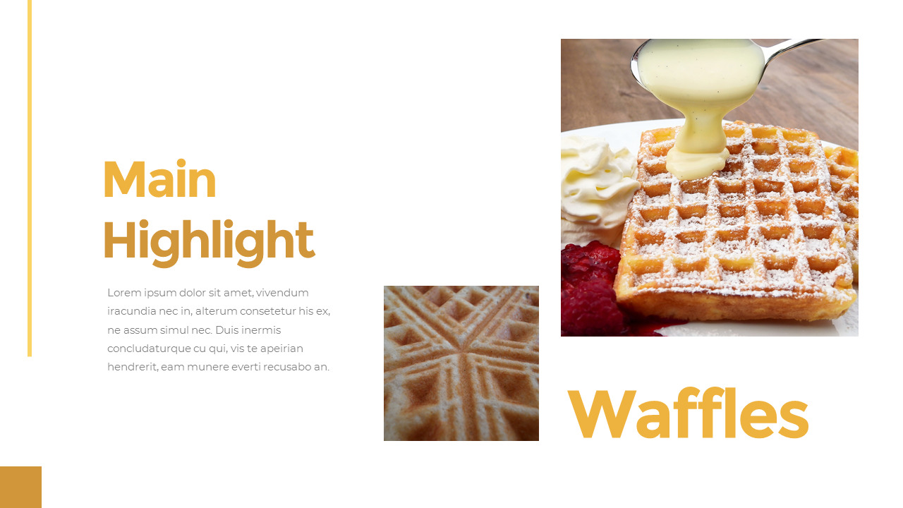 Waffles PowerPoint Presentations Samples|Business|Templates