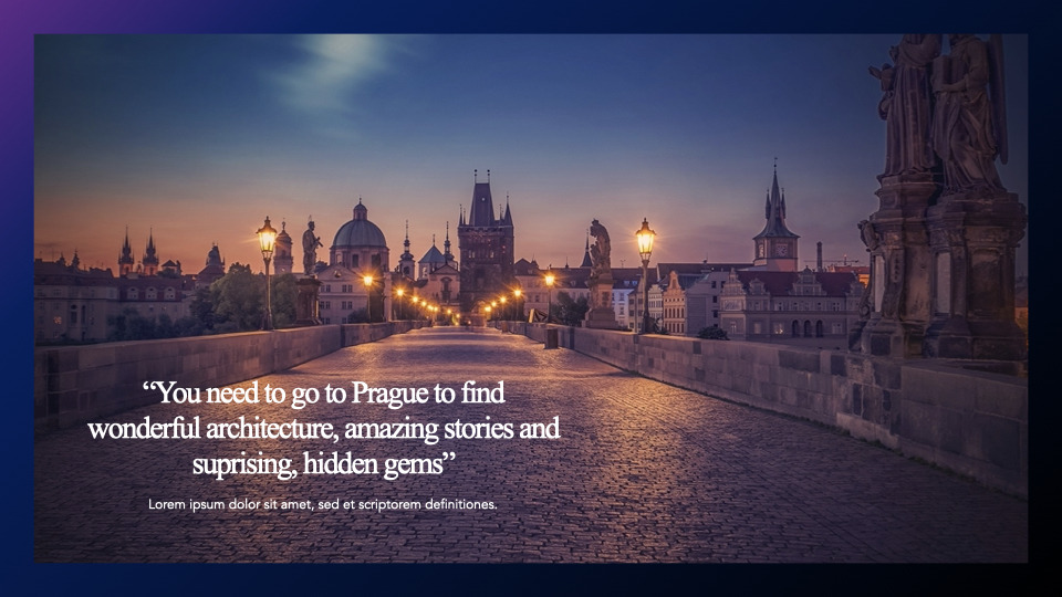 European Night Keynote Design|Lifestyle