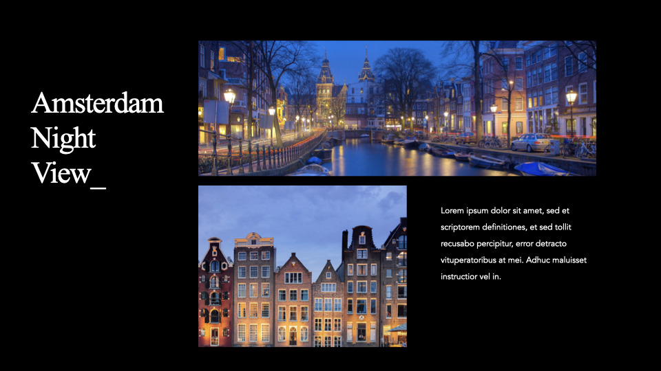 European Night Keynote Design|Lifestyle