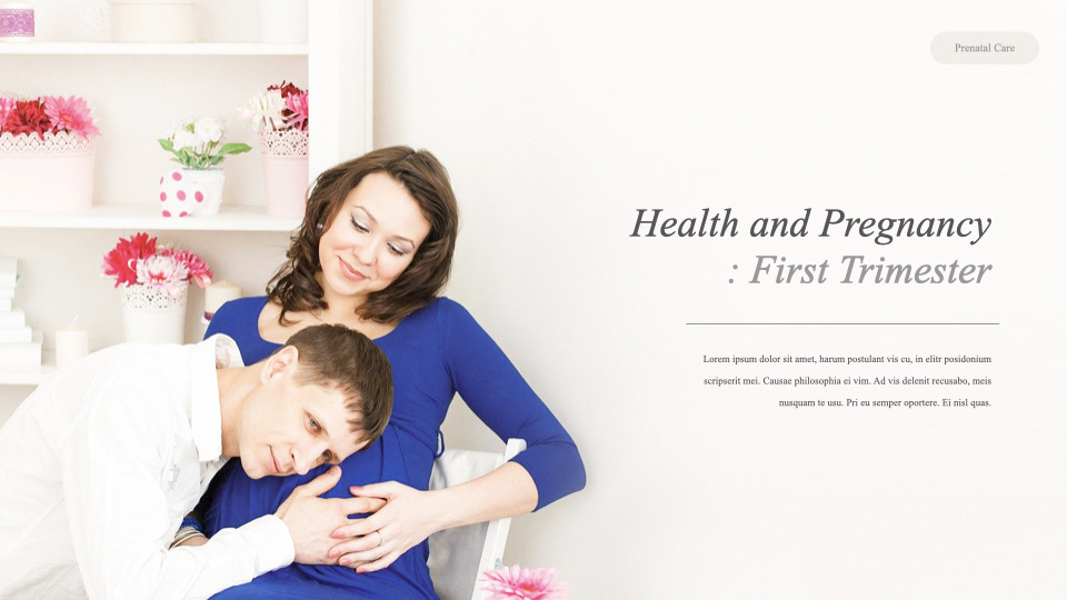 Prenatal Care keynote template|Medical