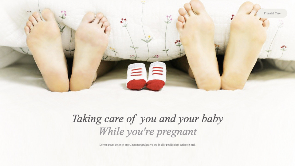 Prenatal Care keynote template|Medical