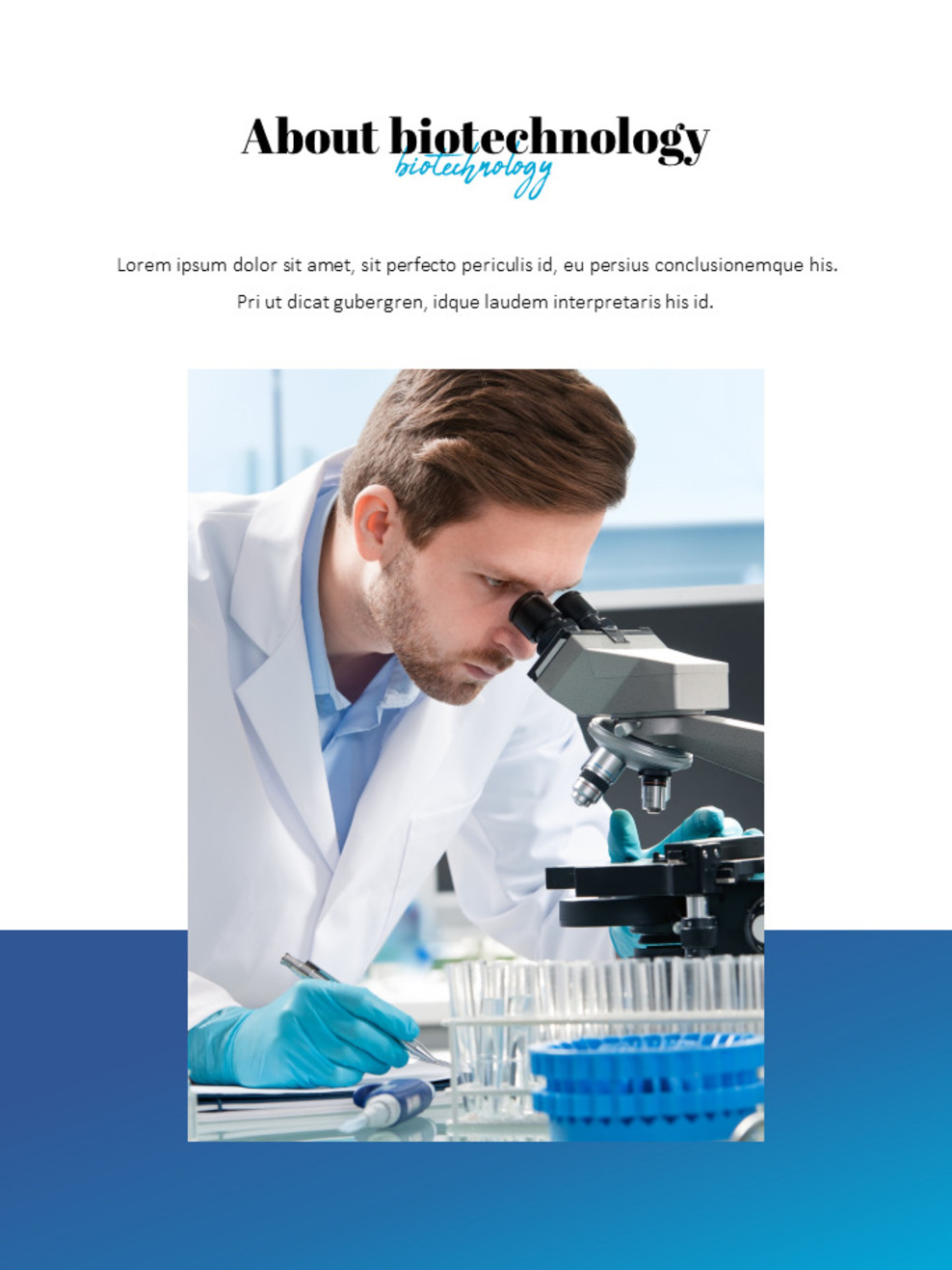 Biotechnology slide powerpoint