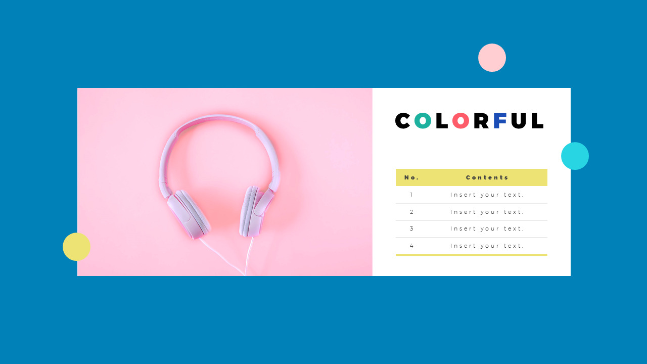 Colorful slideshare ppt|Lifestyle|Templates