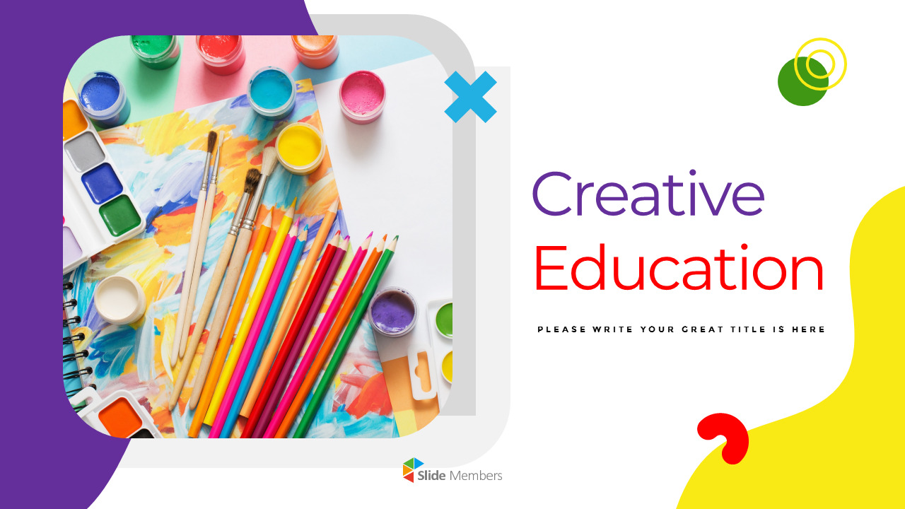 Creative Education Simple PowerPoint Design