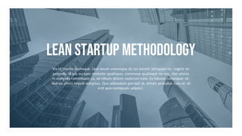 Lean Startup Business Presentation PPT