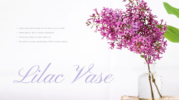 Lilac PPT Slides|Lifestyle|Templates