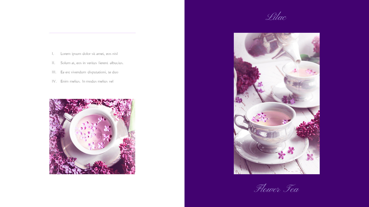 Lilac PPT Slides|Lifestyle|Templates