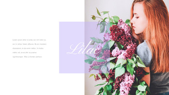 Lilac PPT Slides|Lifestyle|Templates