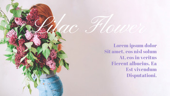 Lilac PPT Slides|Lifestyle|Templates