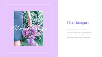 Lilac PPT Slides|Lifestyle|Templates