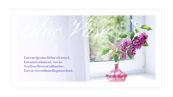 Lilac PPT Slides|Lifestyle|Templates