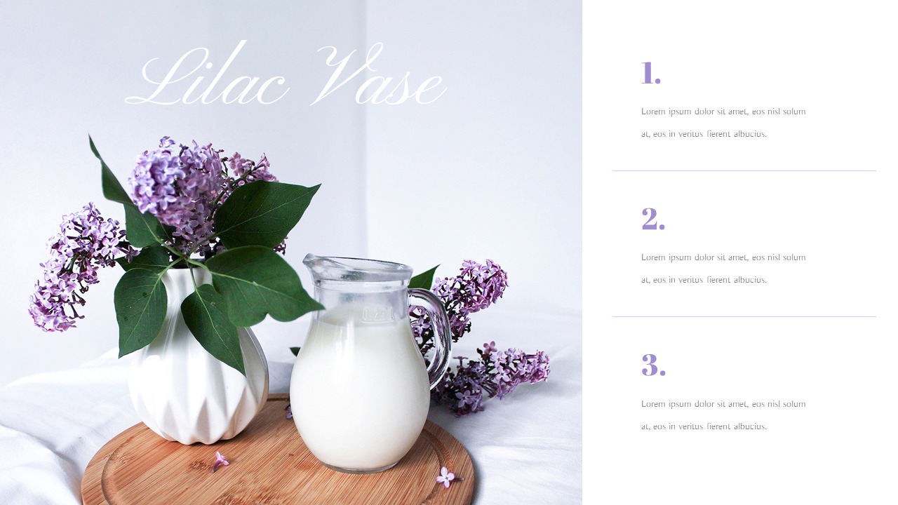 Lilac PPT Slides|Lifestyle|Templates