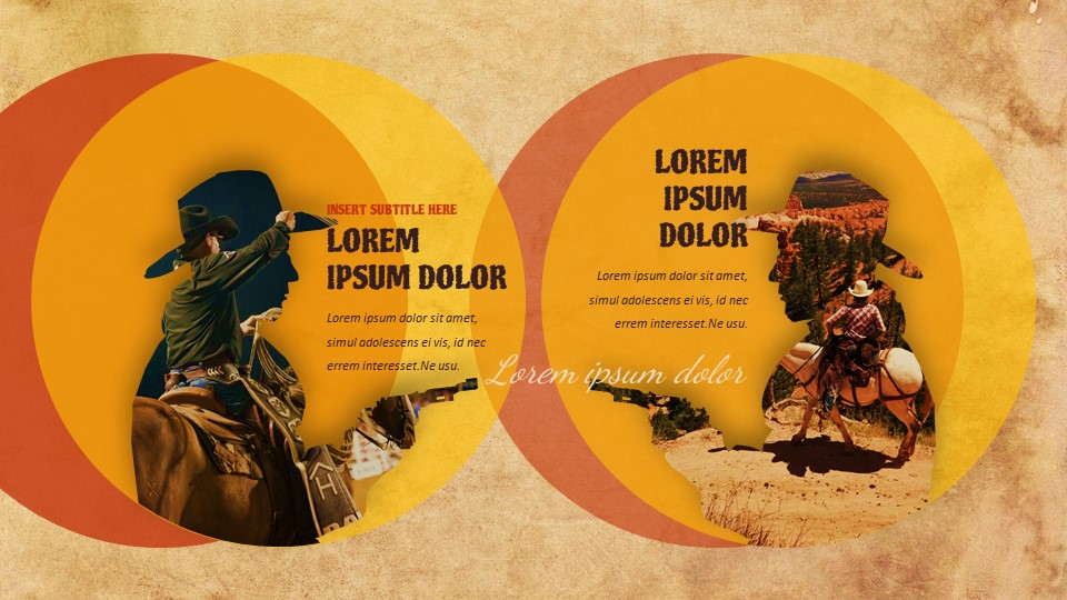 Wild West Google Slides Themes for Presentations