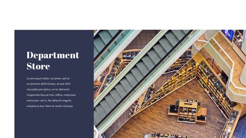 Shopping Mall PowerPoint Presentations|IT/Commerce|Templates