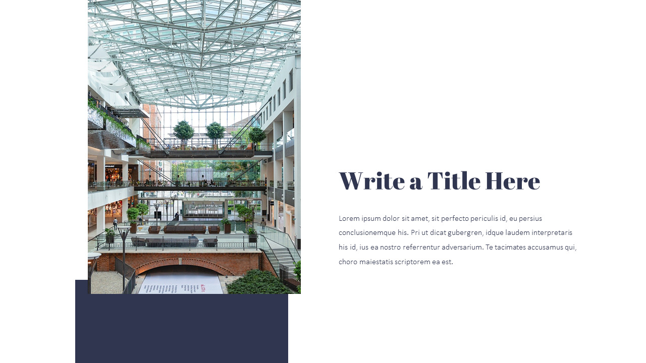 Shopping Mall PowerPoint Presentations|IT/Commerce|Templates