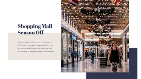 Shopping Mall PowerPoint Presentations|IT/Commerce|Templates