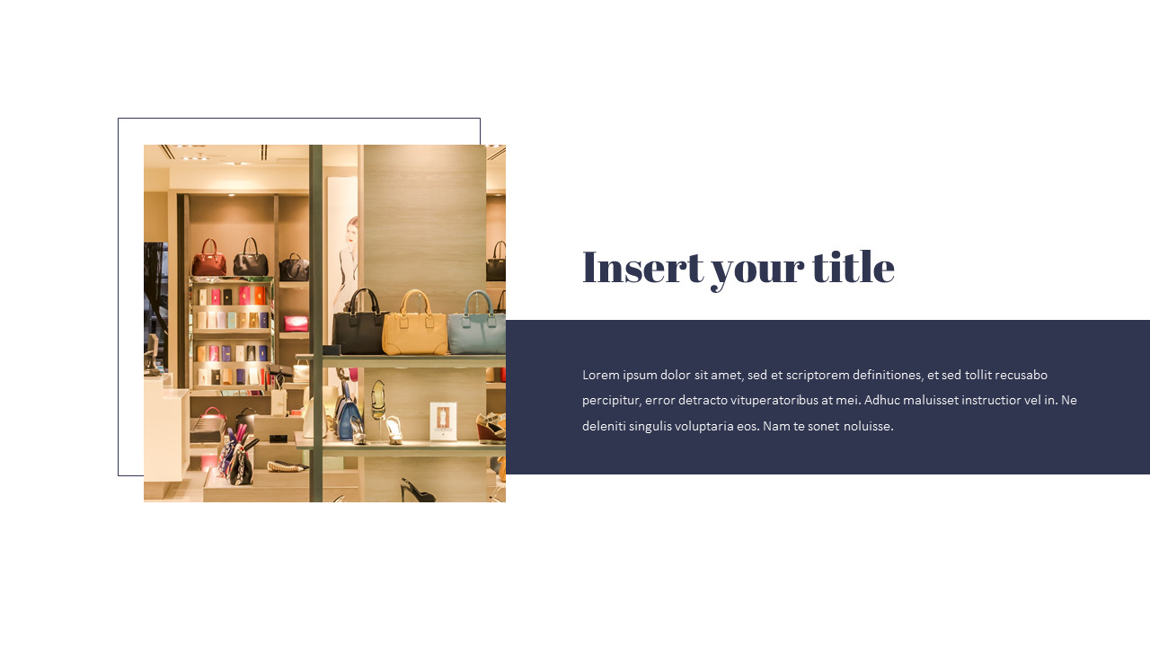 Shopping Mall PowerPoint Presentations|IT/Commerce|Templates