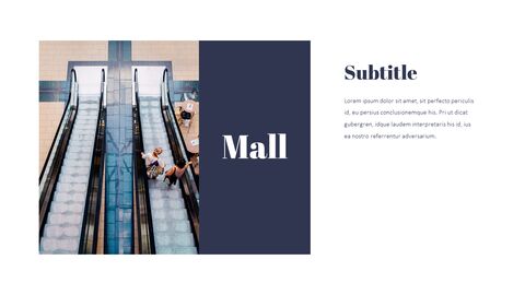Shopping Mall PowerPoint Presentations|IT/Commerce|Templates