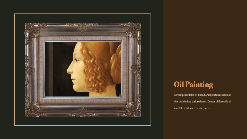 Vintage Frame PPTX Keynote