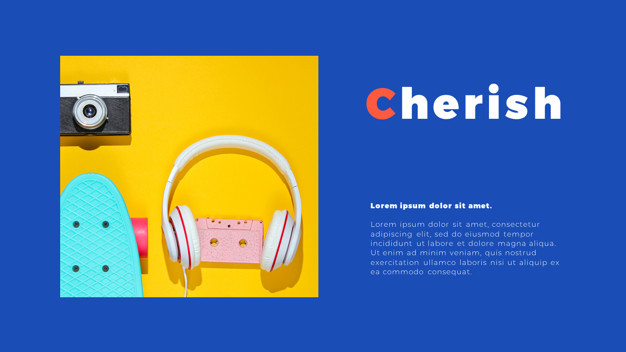 Colorful Product Deck|Lifestyle|Google Slides