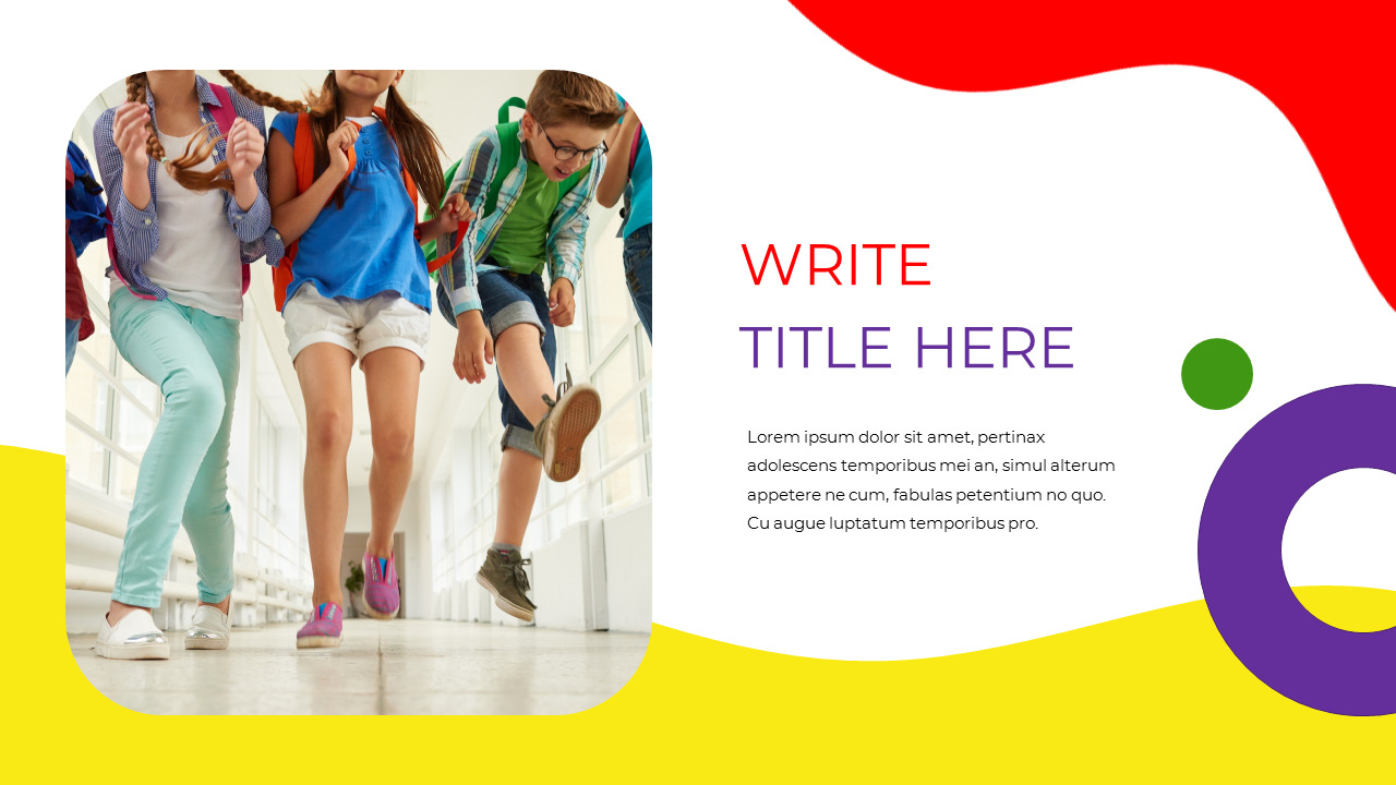 Creative Education Google Slides Template Diagrams Design