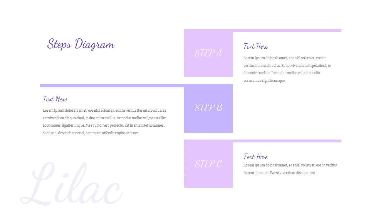Lilac Google Slides Presentation Templates|Lifestyle