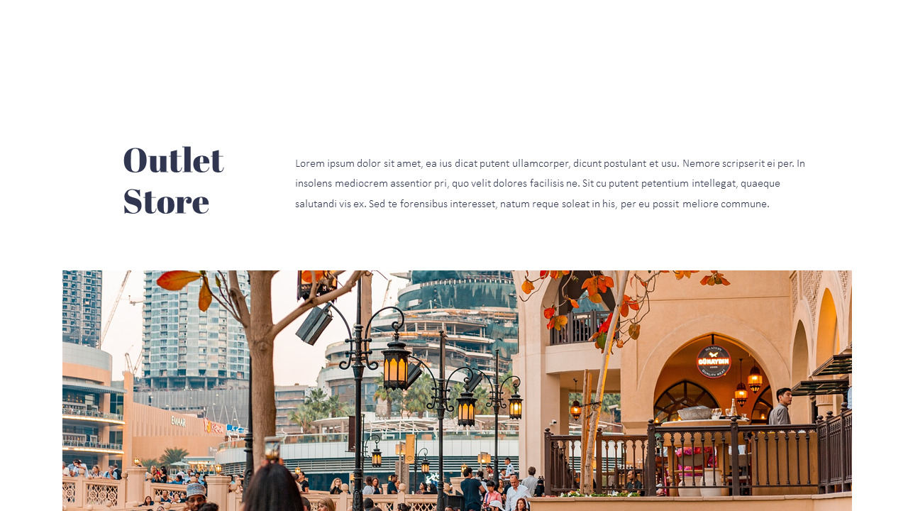 Shopping Mall Simple Slides Templates|IT/Commerce|Google