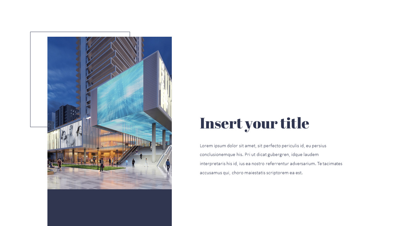 Shopping Mall Simple Slides Templates|IT/Commerce|Google