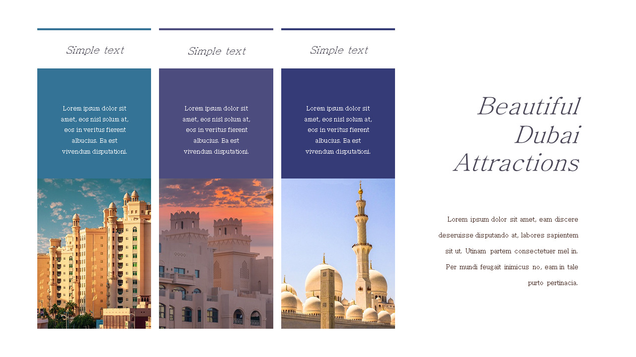 Dubai Design brief Templates|Lifestyle|PPT