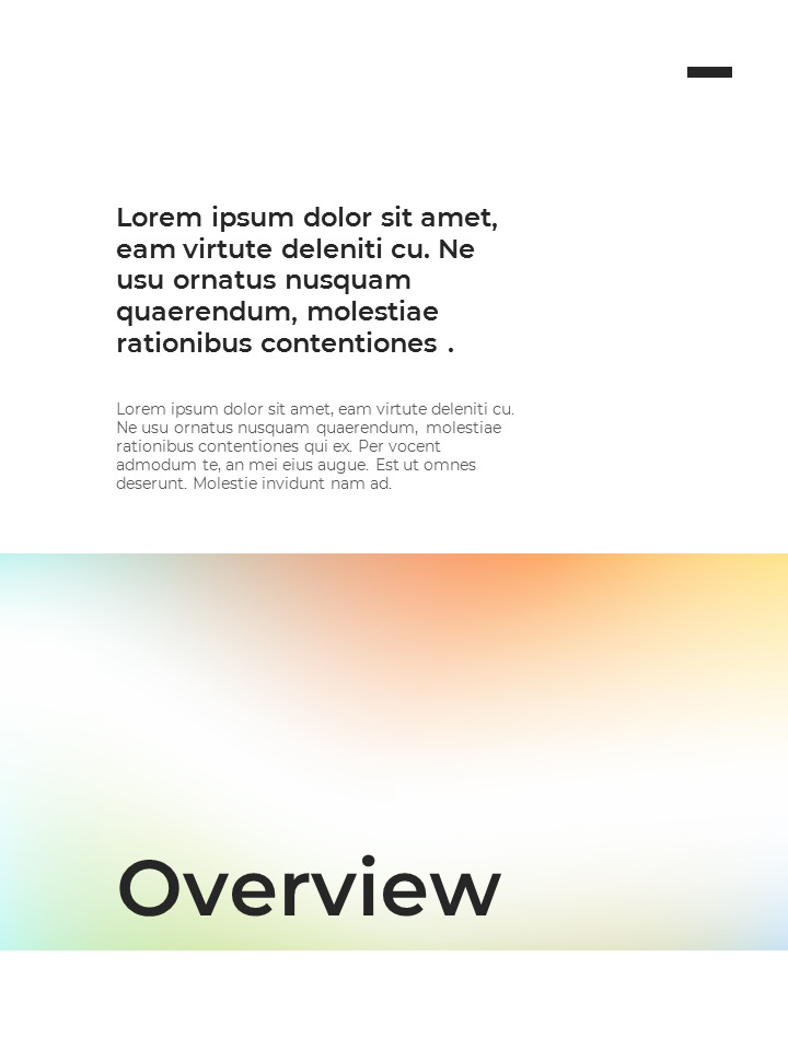 Gradient Colors Business Project PPT Design Templates