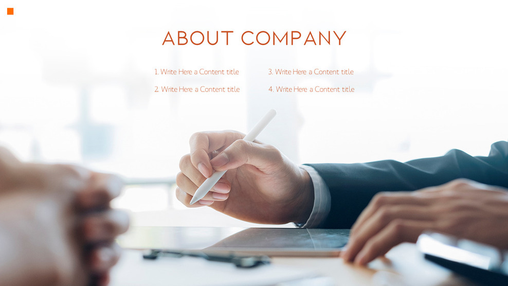 Company Introduction PPT Theme