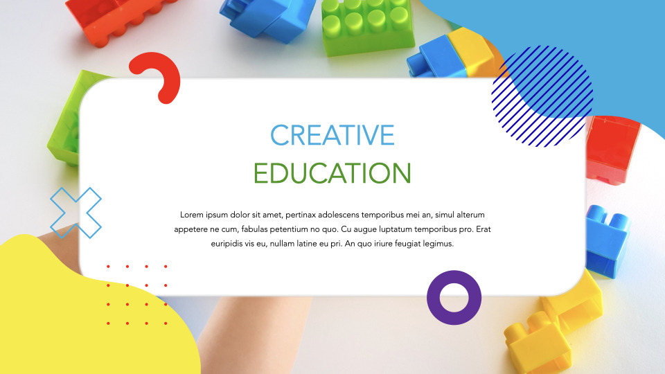 Creative Education template keynote