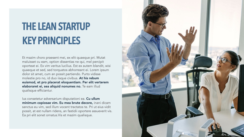 Lean Startup PPT Keynote
