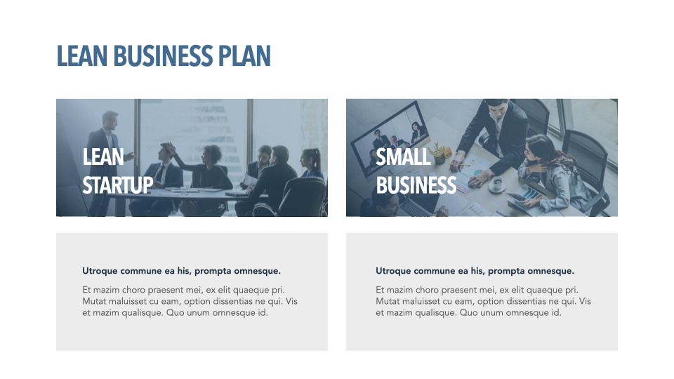 Lean Startup PPT Keynote
