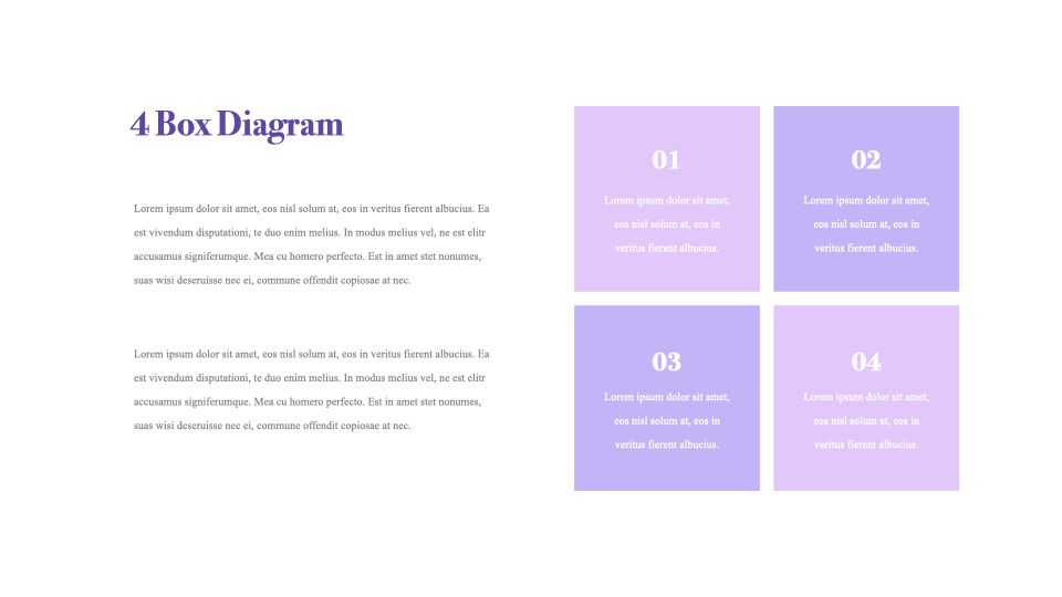 Lilac Keynote PowerPoint|Lifestyle