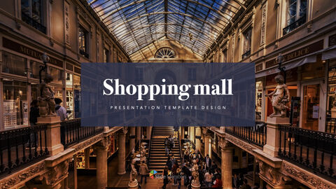 Shopping Mall PPTX to Keynote|IT/Commerce
