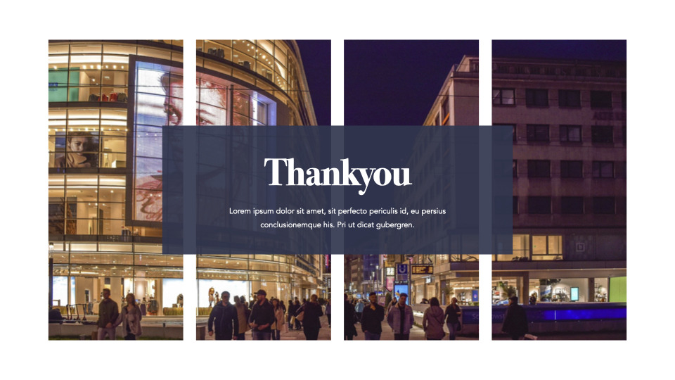 Shopping Mall PPTX to Keynote|IT/Commerce