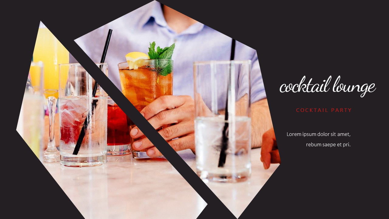 Cocktail Google PowerPoint|Business|Slides