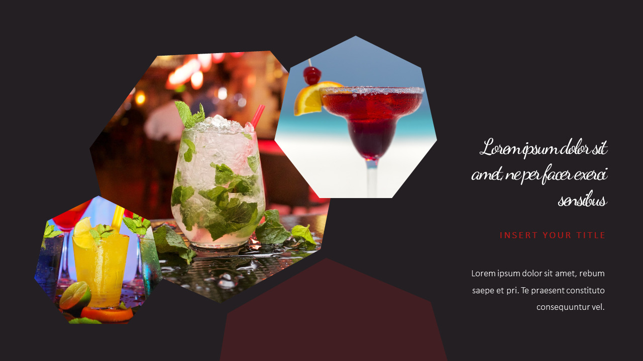 Cocktail Google PowerPoint|Business|Slides