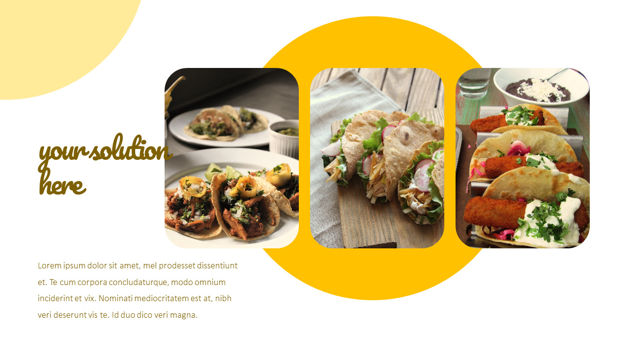 Taco template design|Business|Google Slides